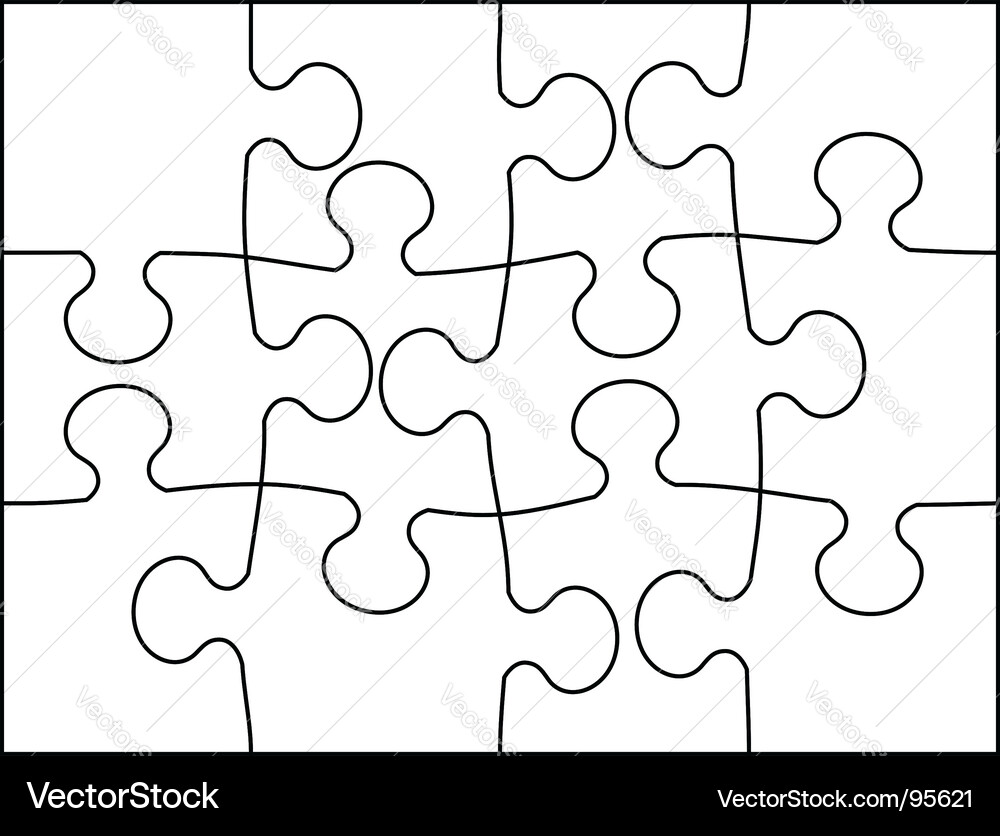 Puzzle Royalty Free Vector Image - VectorStock
