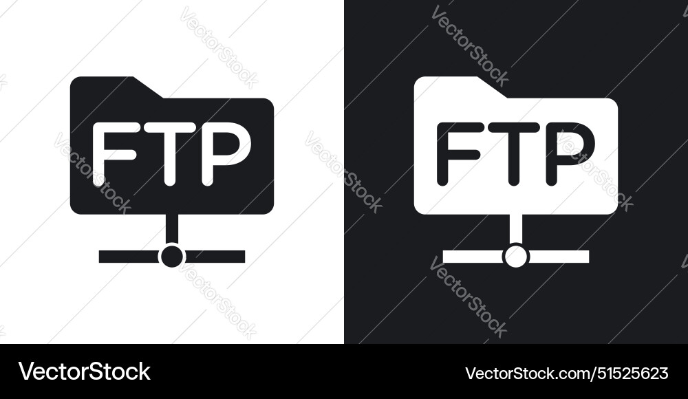 Ftp icon Royalty Free Vector Image - VectorStock