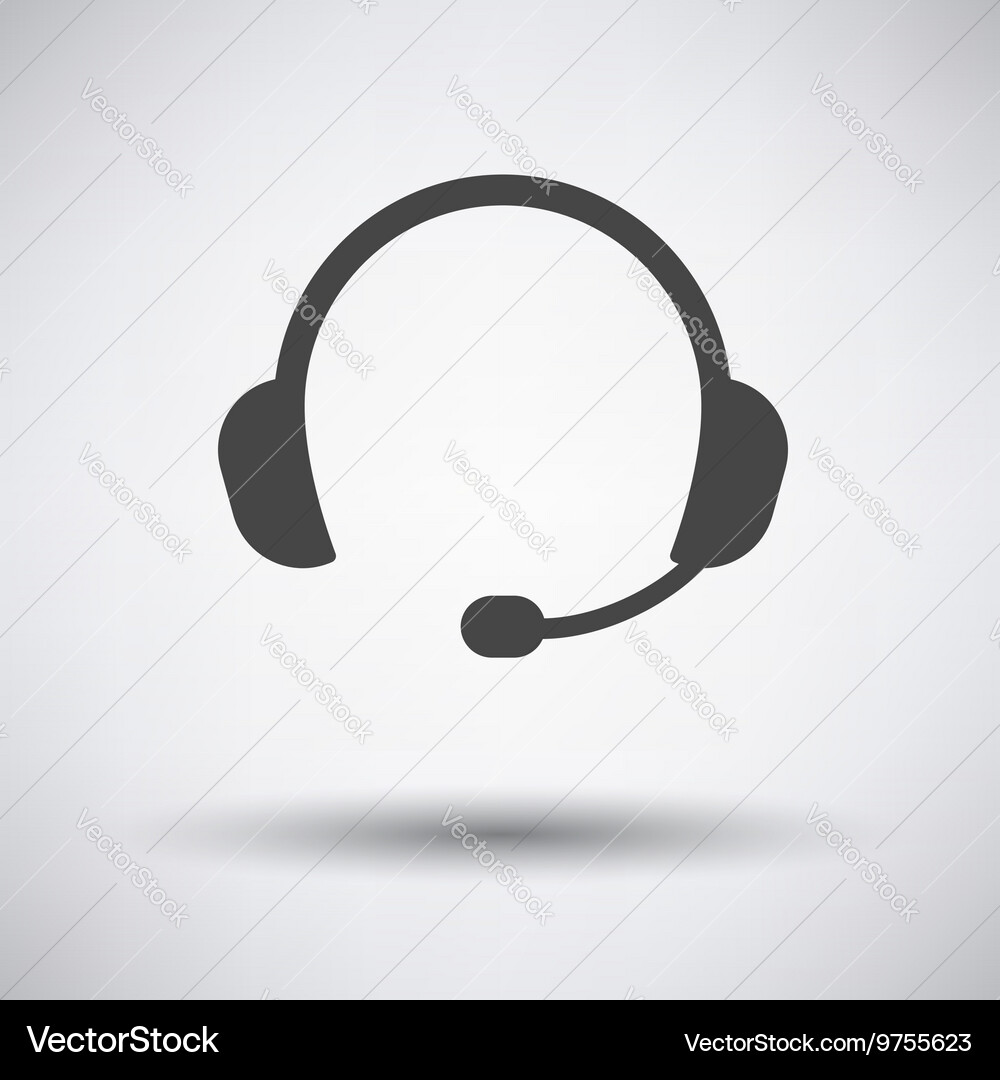 Headset icon Royalty Free Vector Image - VectorStock