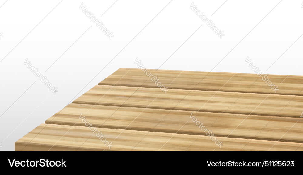 Wooden table surface Royalty Free Vector Image
