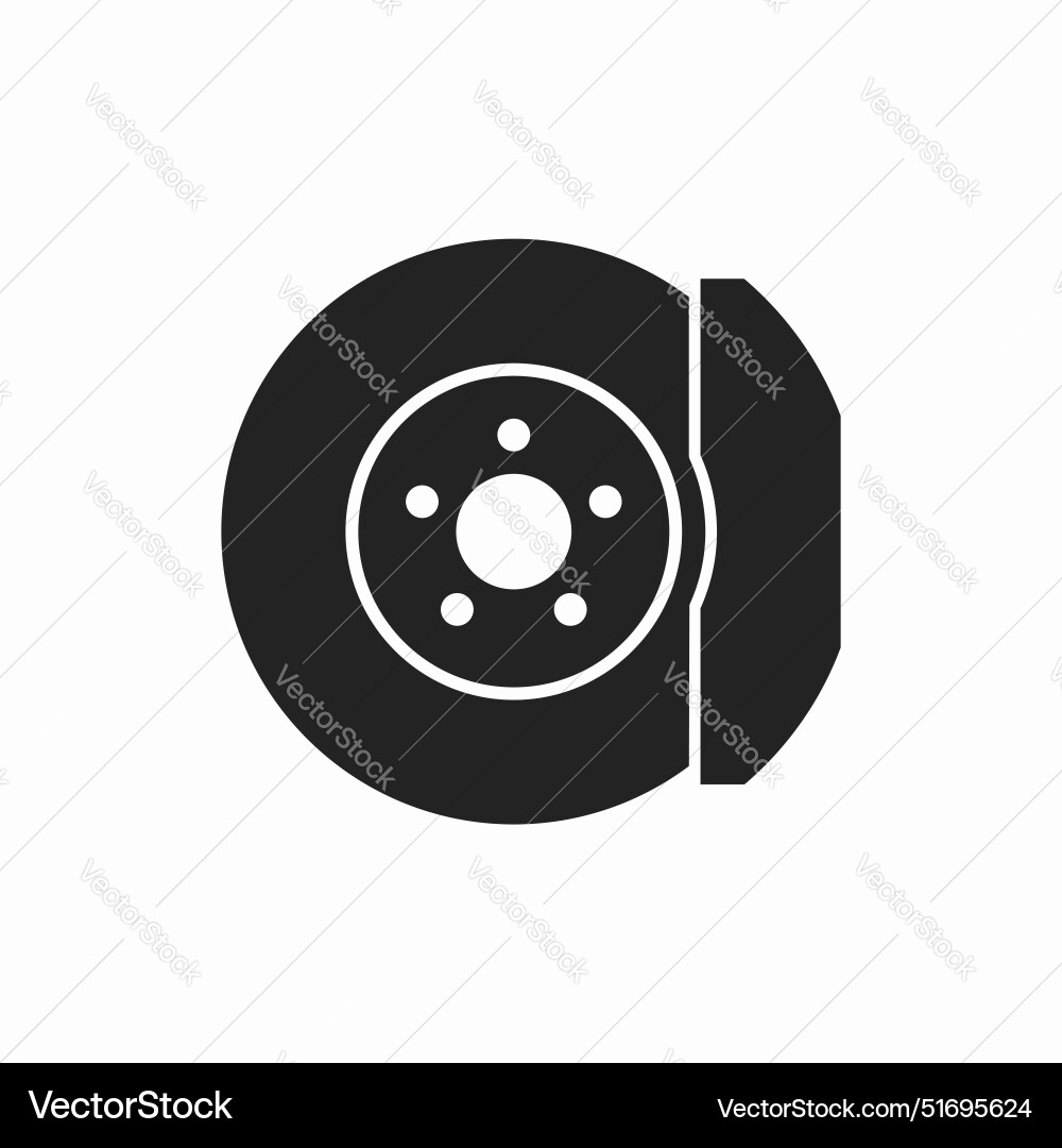 Car brakes icon Royalty Free Vector Image - VectorStock