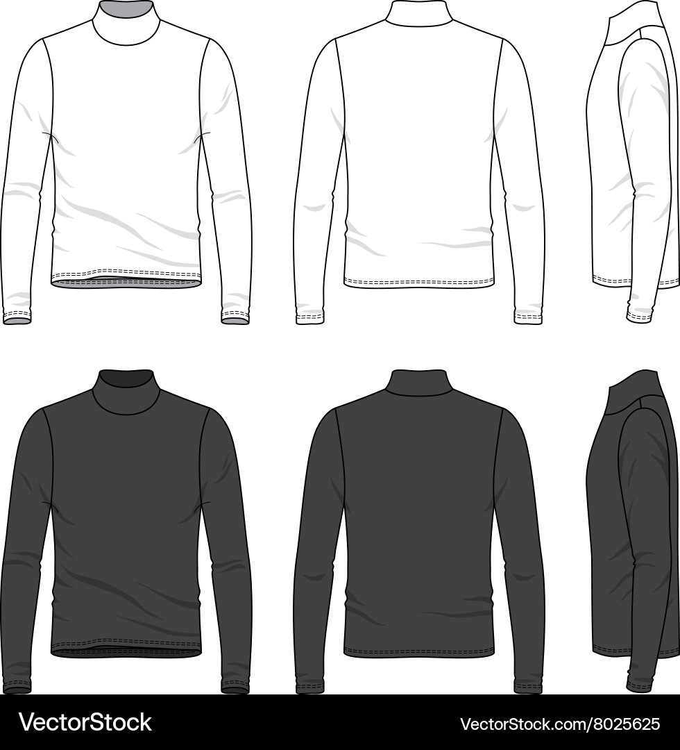 Blank tee Royalty Free Vector Image - VectorStock