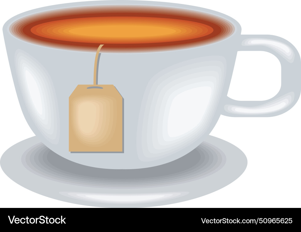 Tea day fresh beverage Royalty Free Vector Image