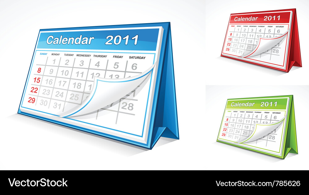 Calendar Royalty Free Vector Image - VectorStock