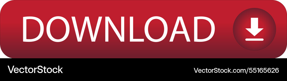 Download button red file eps Royalty Free Vector Image