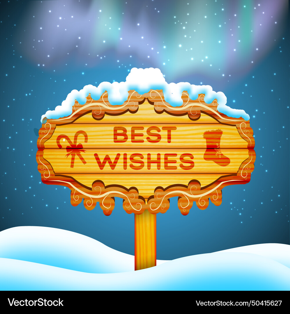 Best wishes background concept Royalty Free Vector Image