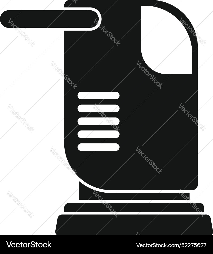 Electric floor polisher machine icon simple style Vector Image
