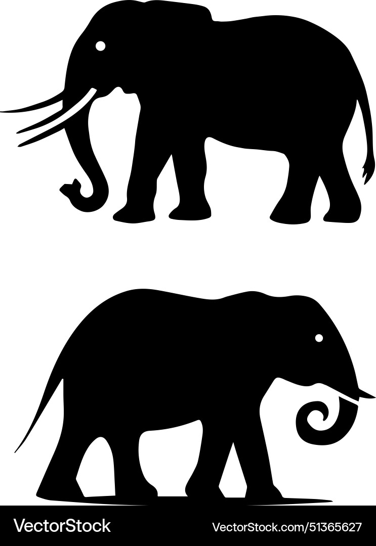 Elephant file Royalty Free Vector Image - VectorStock