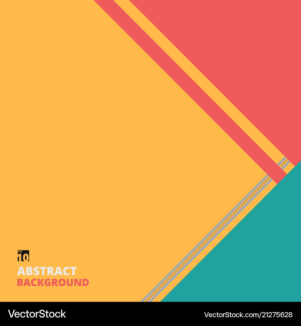 Abstract of colorful plain pattern background Vector Image