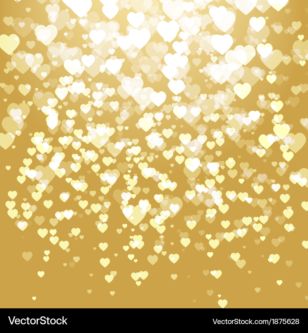 Background with hearts Royalty Free Vector Image