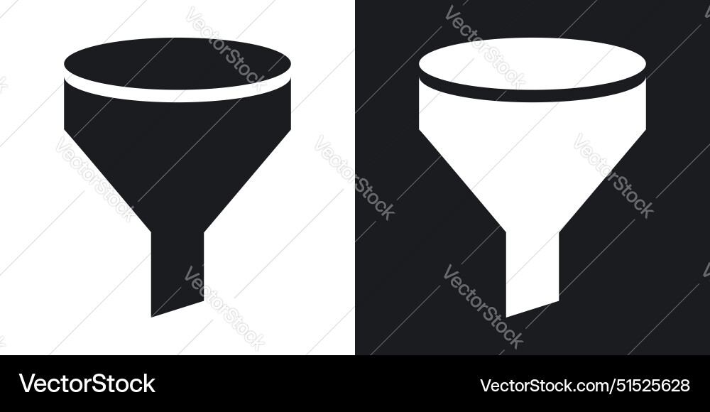 Filter icon Royalty Free Vector Image - VectorStock