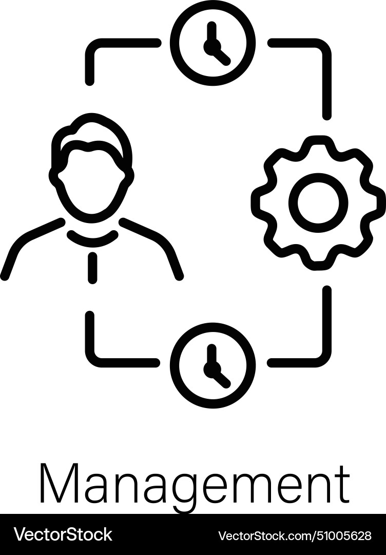 Management Royalty Free Vector Image - VectorStock