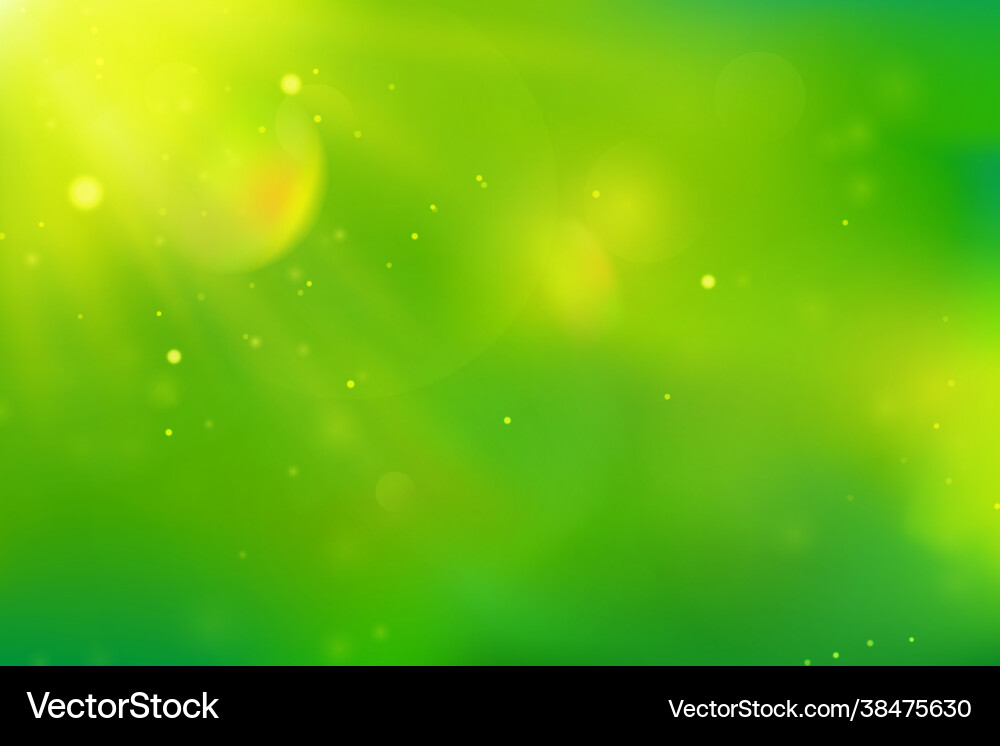 Green blurred background Royalty Free Vector Image