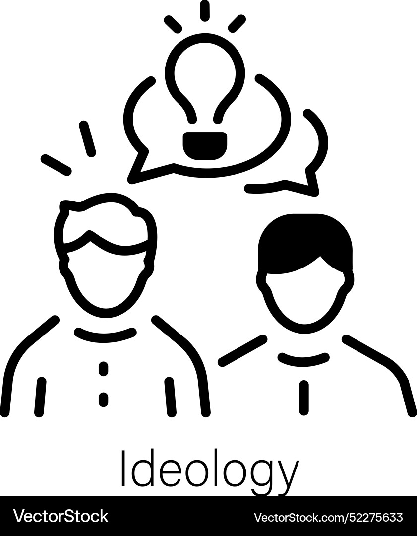 Ideology Royalty Free Vector Image - VectorStock