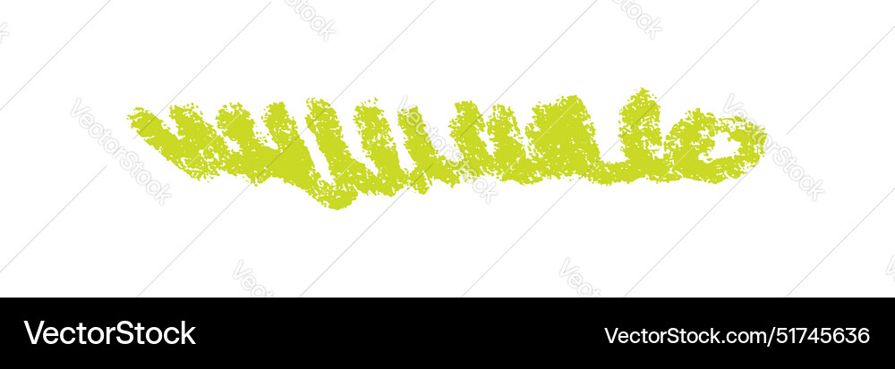 Colorful dry pencil squiggle and scribble hand Vector Image