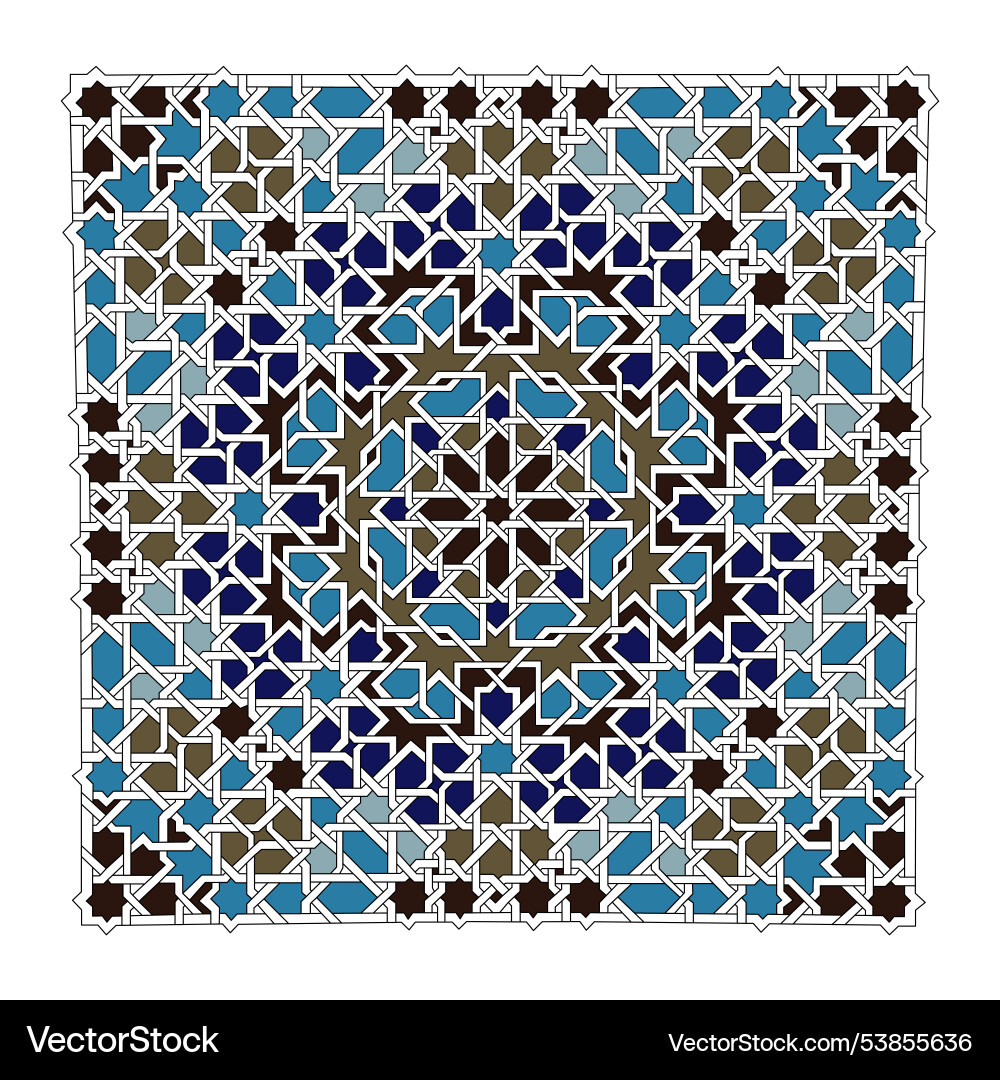 Morocco seamless pattern Royalty Free Vector Image