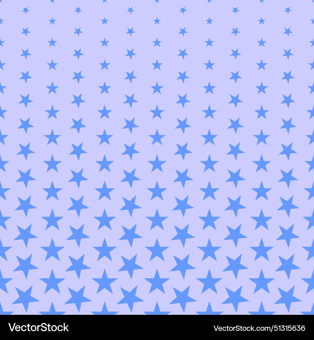 Stars seamless repeat pattern background Vector Image