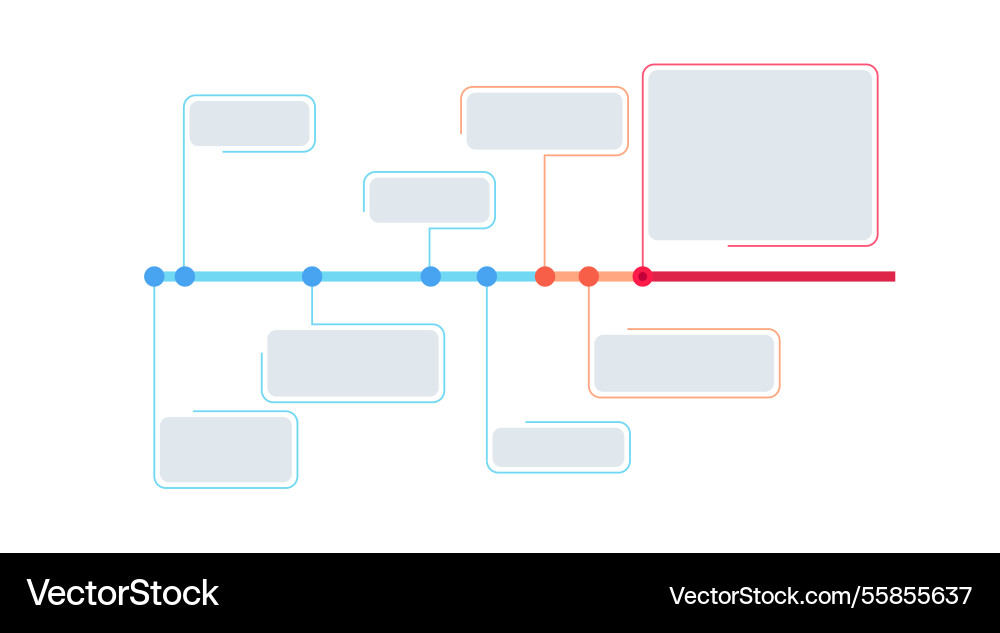 Infographic timeline Royalty Free Vector Image