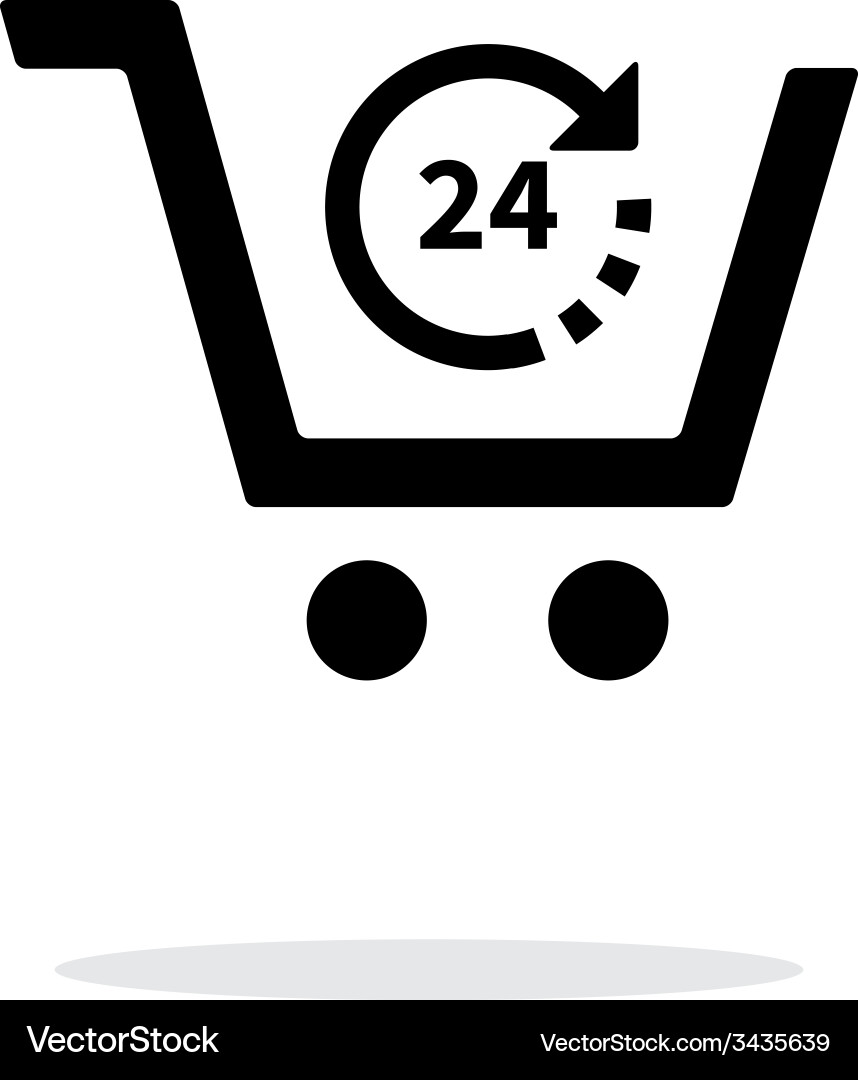 Convenience store simple icon on white background Vector Image