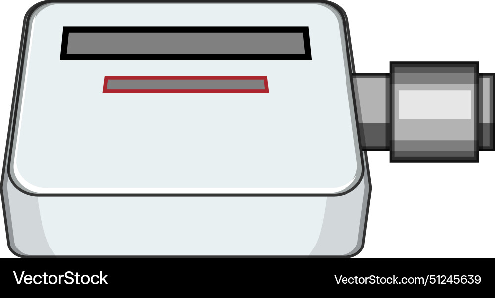 Energy water gas meter cartoon Royalty Free Vector Image