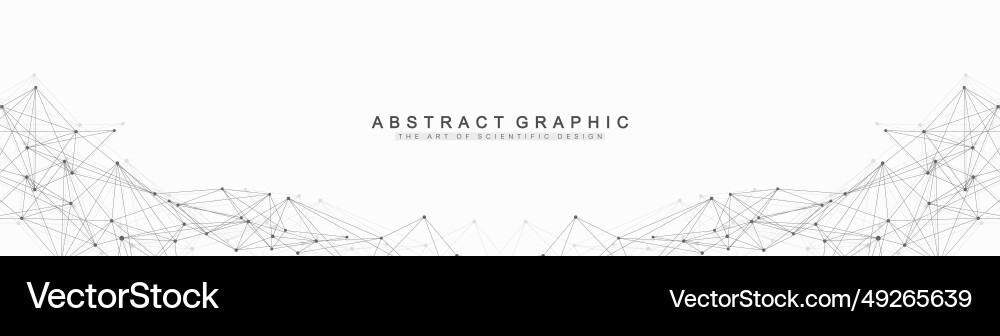 Global network connection banner design template Vector Image