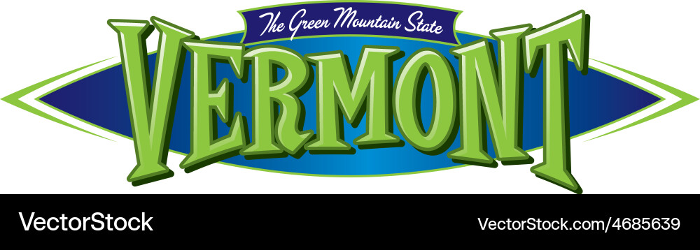 Vermont State Symbol Royalty Free Vector Image