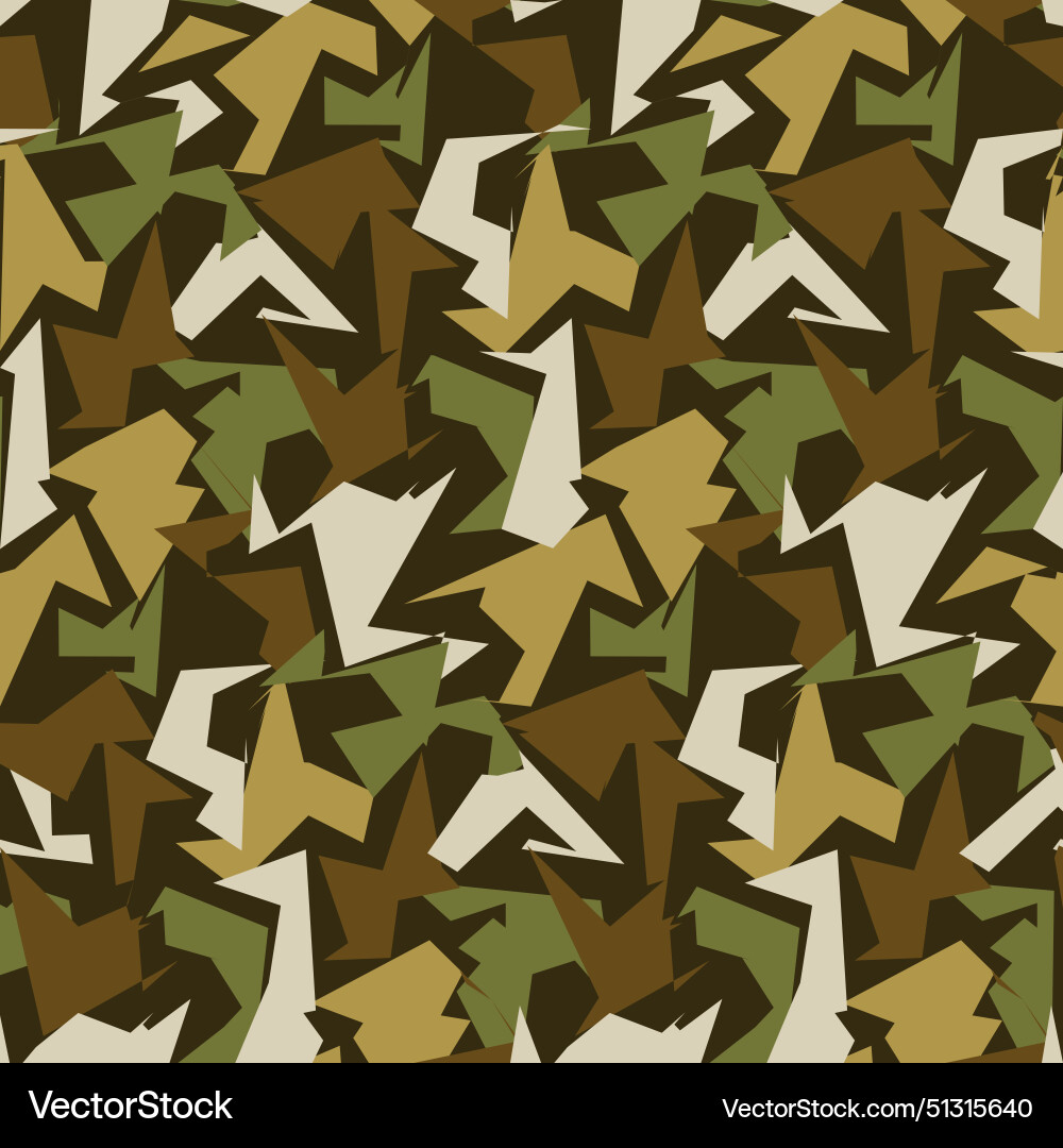 Abstract military camouflage background Royalty Free Vector