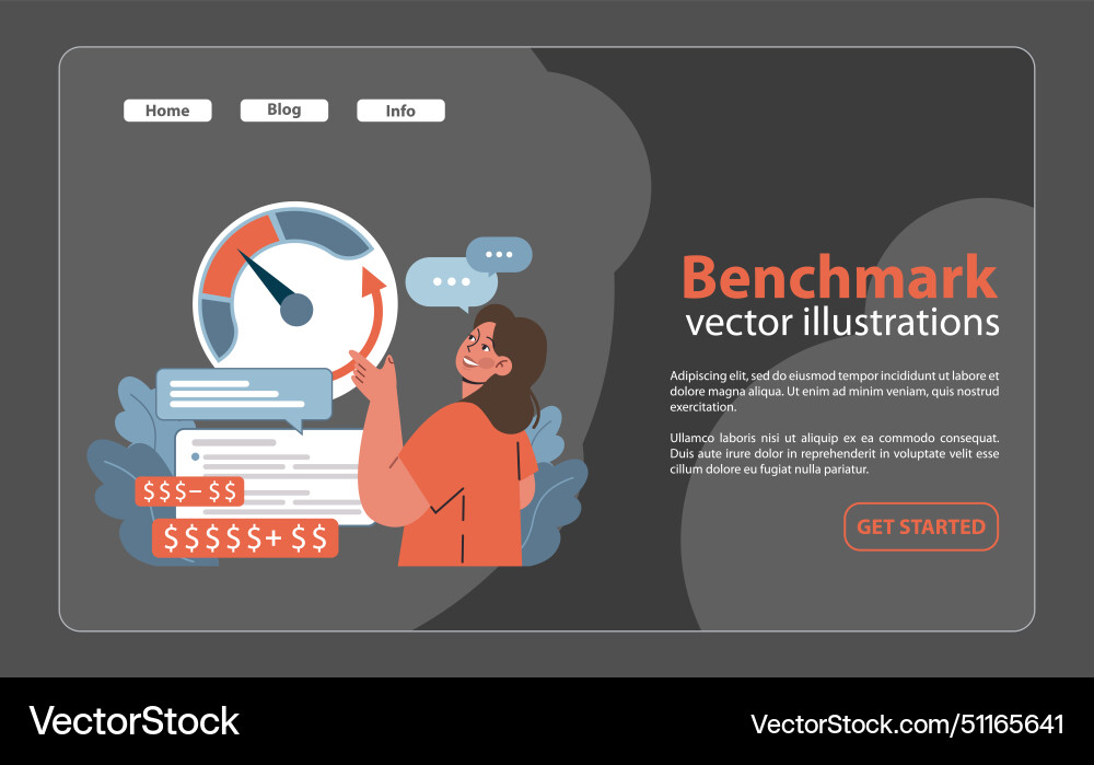 Rebalancing concept flat Royalty Free Vector Image