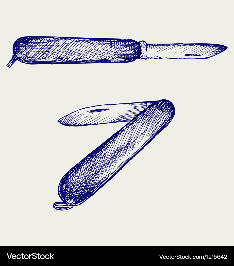 Swiss army knife Royalty Free Vector Image - VectorStock