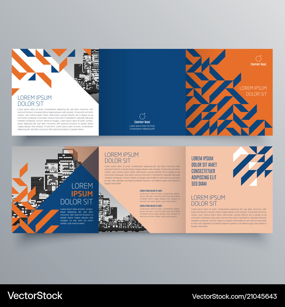 Brochure design 816 Royalty Free Vector Image - VectorStock