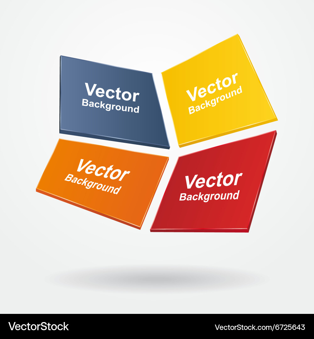Infographic report template Royalty Free Vector Image
