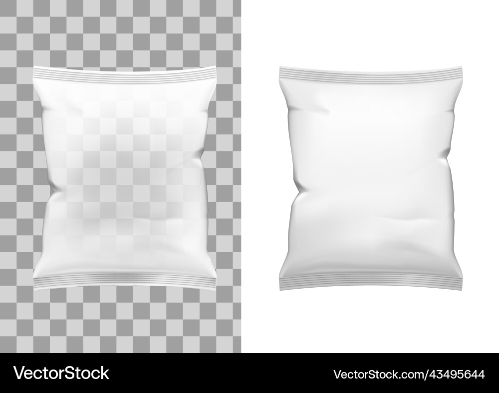 3d transparent plastic packaging isolated on white