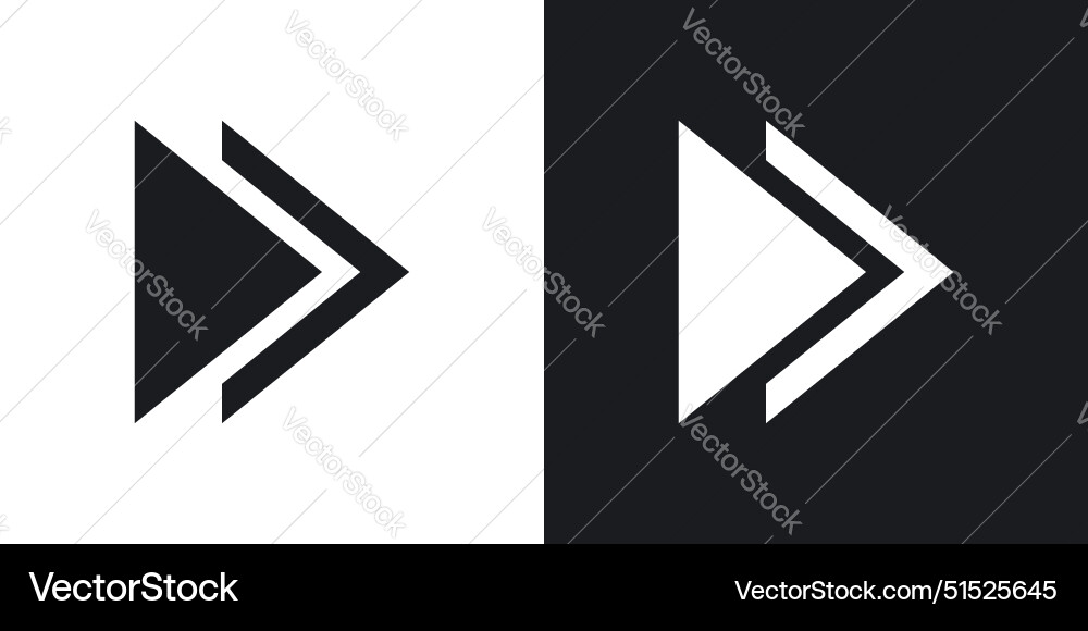 Forward icon Royalty Free Vector Image - VectorStock