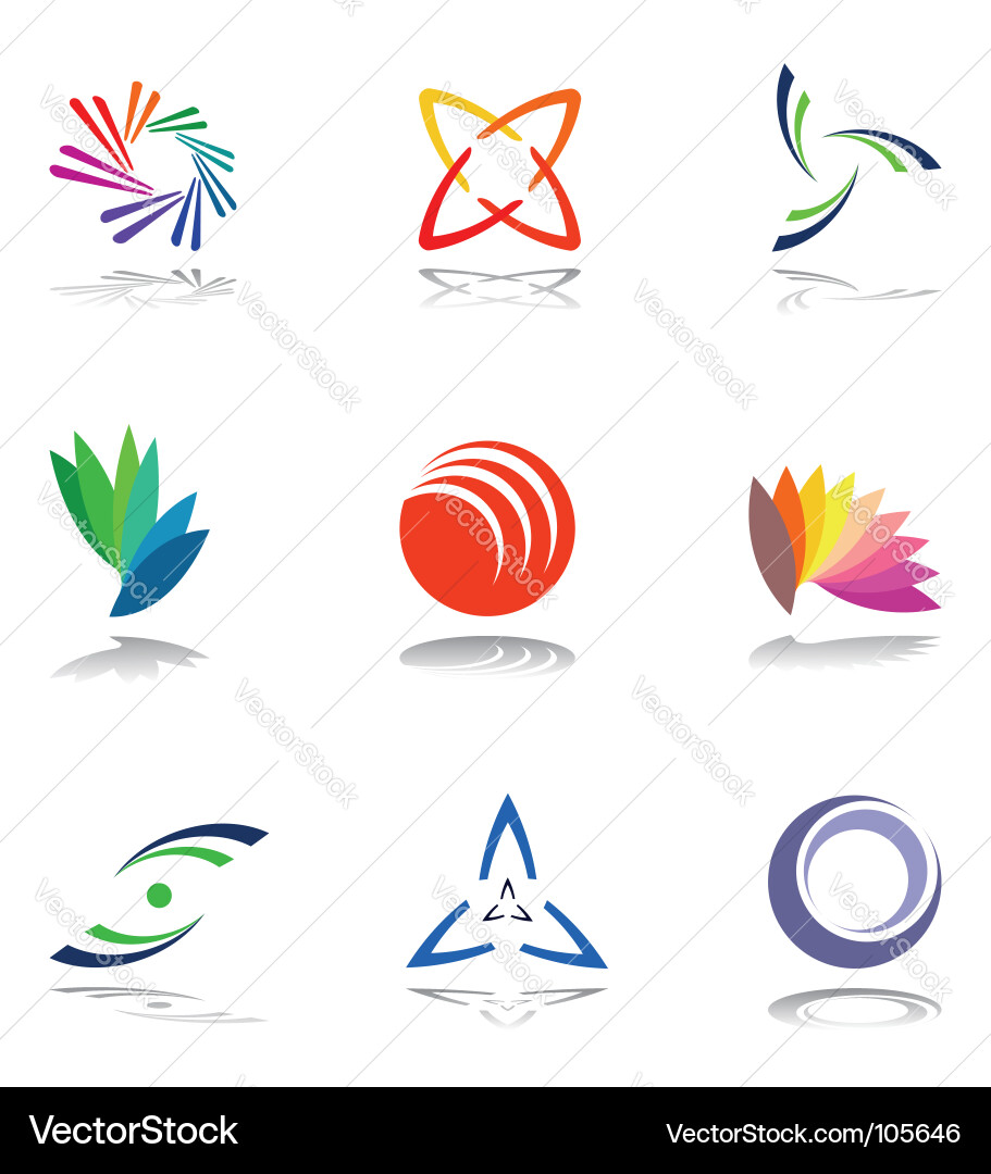 Design elements Royalty Free Vector Image - VectorStock
