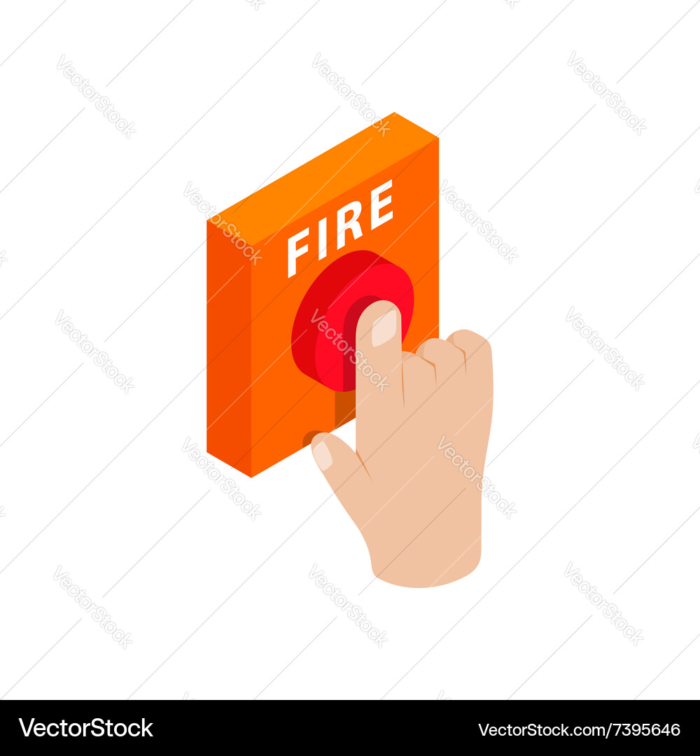 Fire alarm icon Vector Images & Graphics for Commercial Use | VectorStock