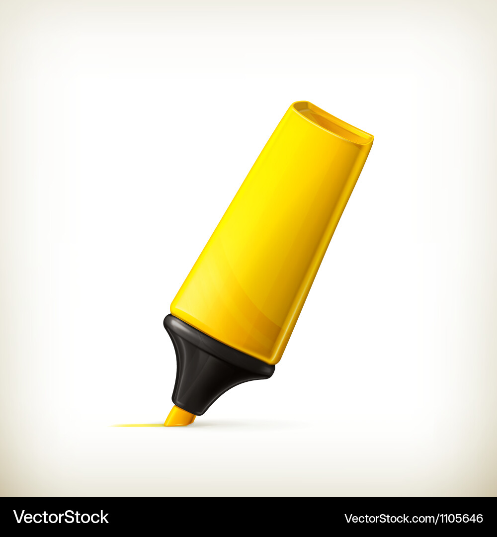 Marker Royalty Free Vector Image - VectorStock
