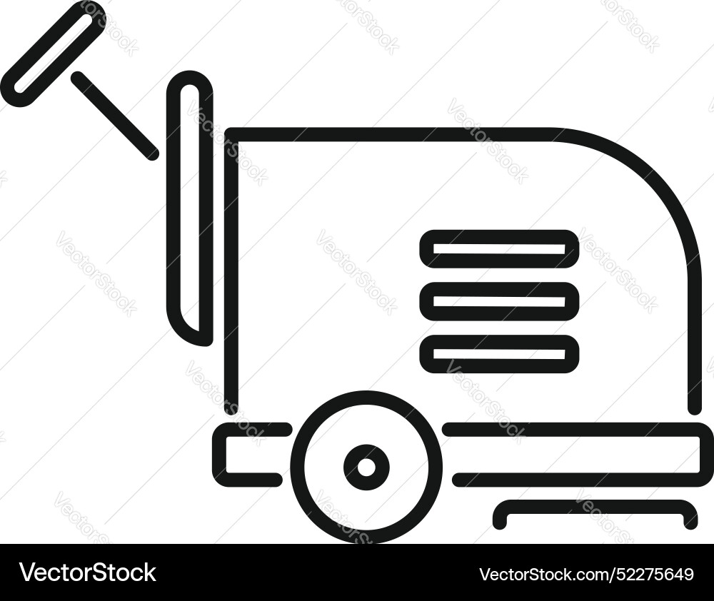 Professional polishing machine cleaning Royalty Free Vector