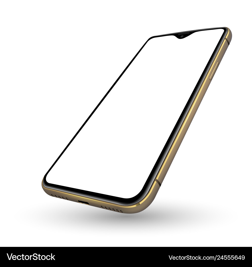Smartphone mockup Royalty Free Vector Image - VectorStock