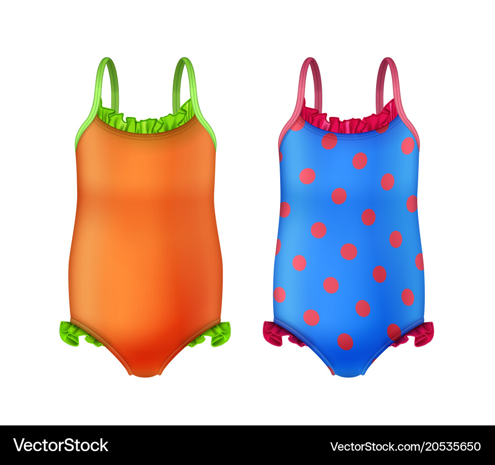 Swimsuit Kids Clip Art Kids Swimsuit Vectors Download Free