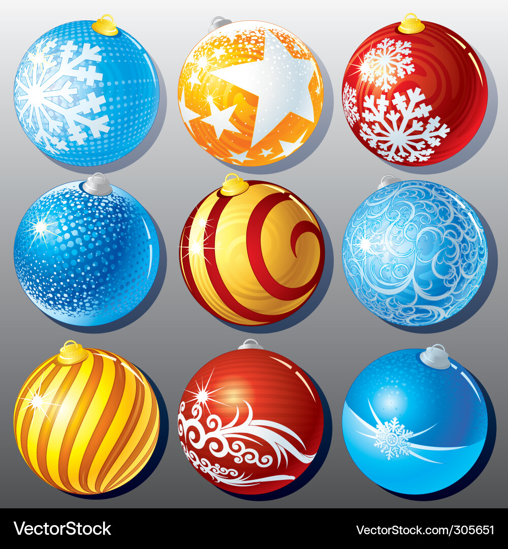 Christmas decoration Royalty Free Vector Image