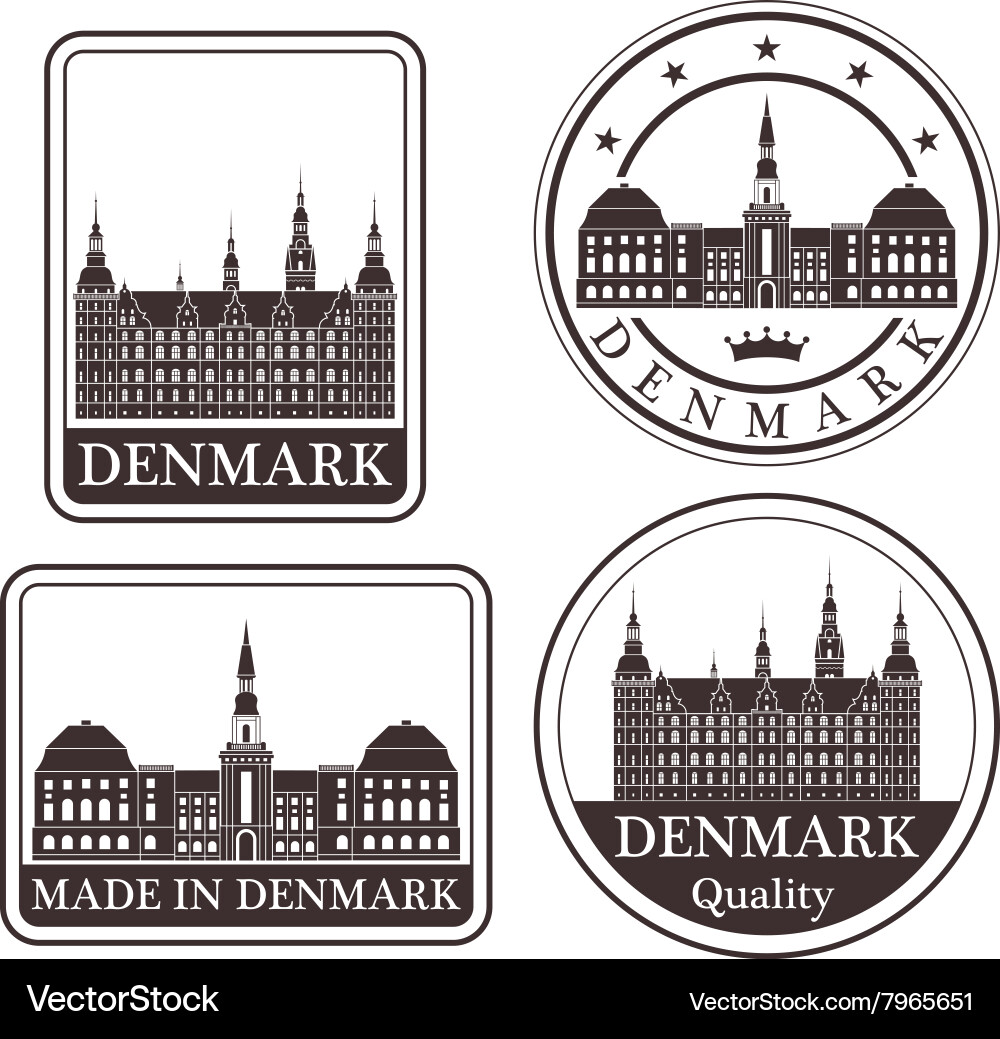Denmark Royalty Free Vector Image - VectorStock