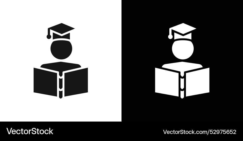 Engineering education icon black line art logo set