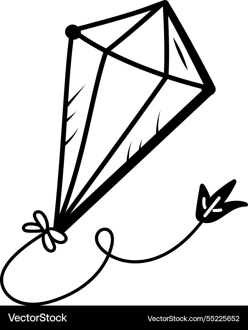 Kite Royalty Free Vector Image - VectorStock
