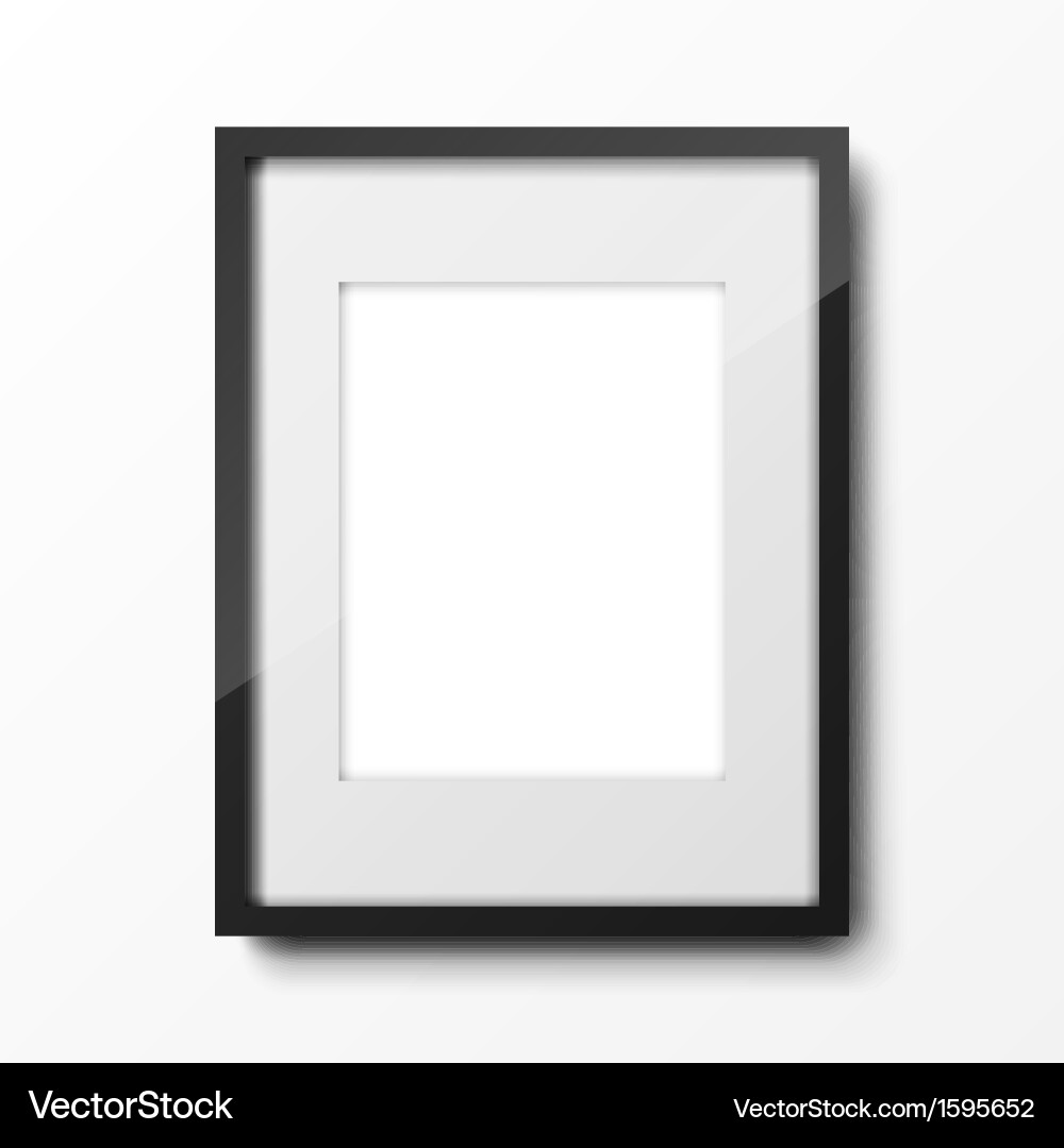 Modern Frame - White Royalty Free Vector Image