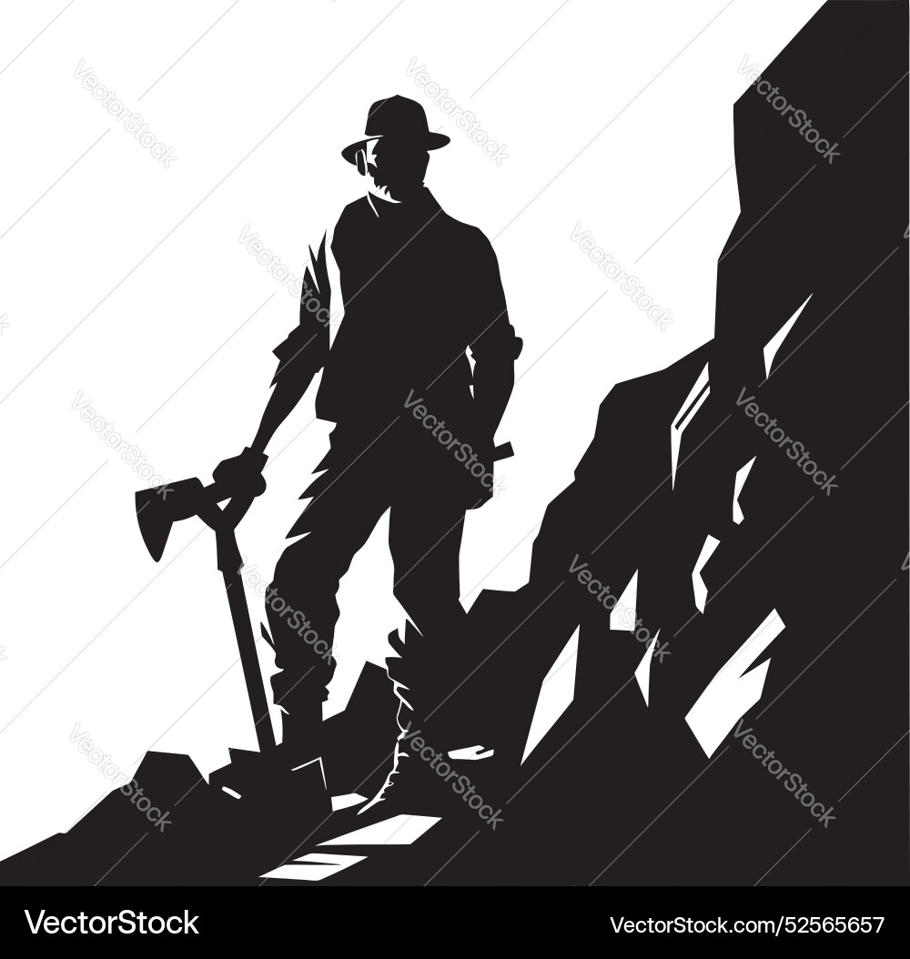 Digging dynamo unearthing treasures underground Vector Image
