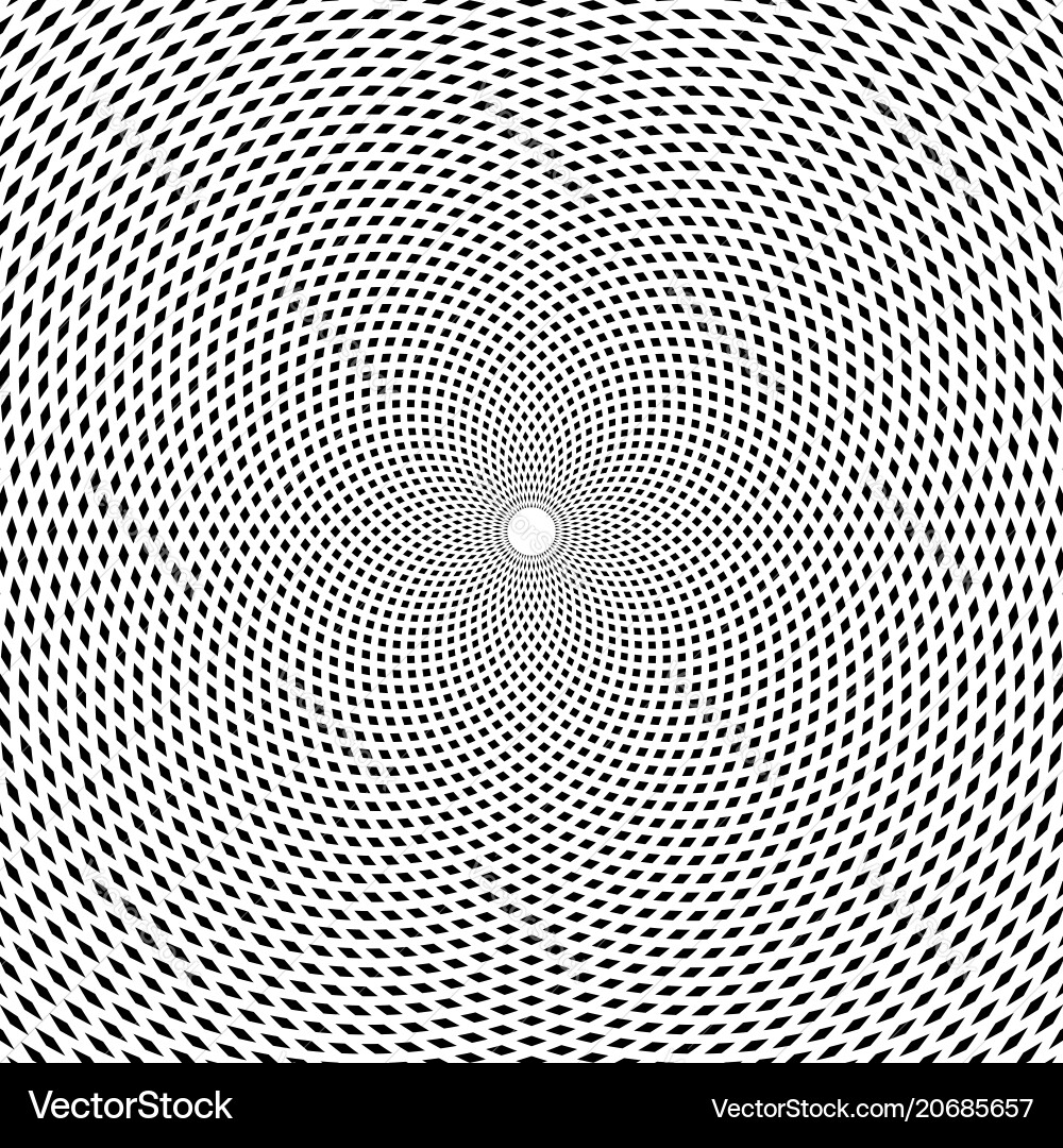 Rotation pattern Royalty Free Vector Image - VectorStock