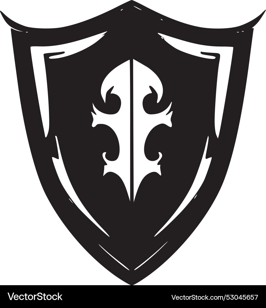 Shield - high quality logo ideal for t-shirt Vector Image