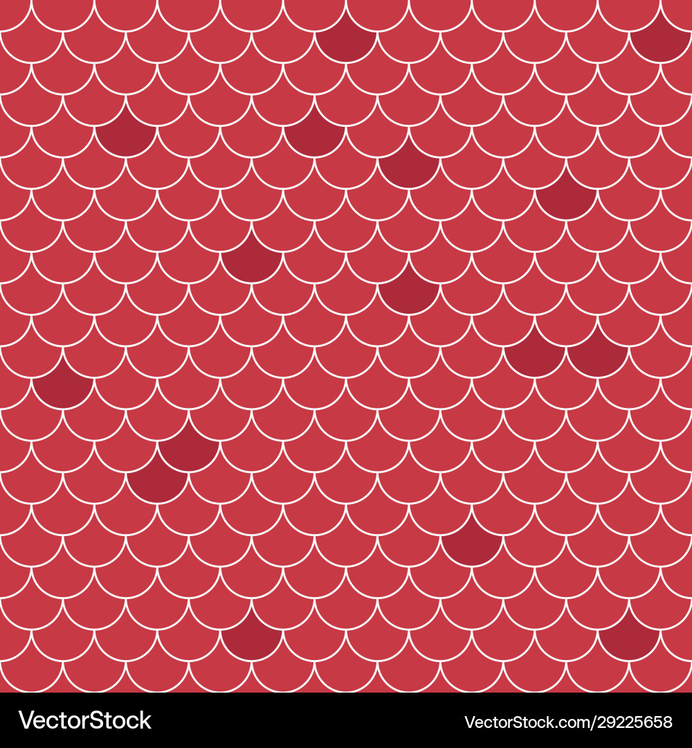 Fish scales seamless pattern Royalty Free Vector Image