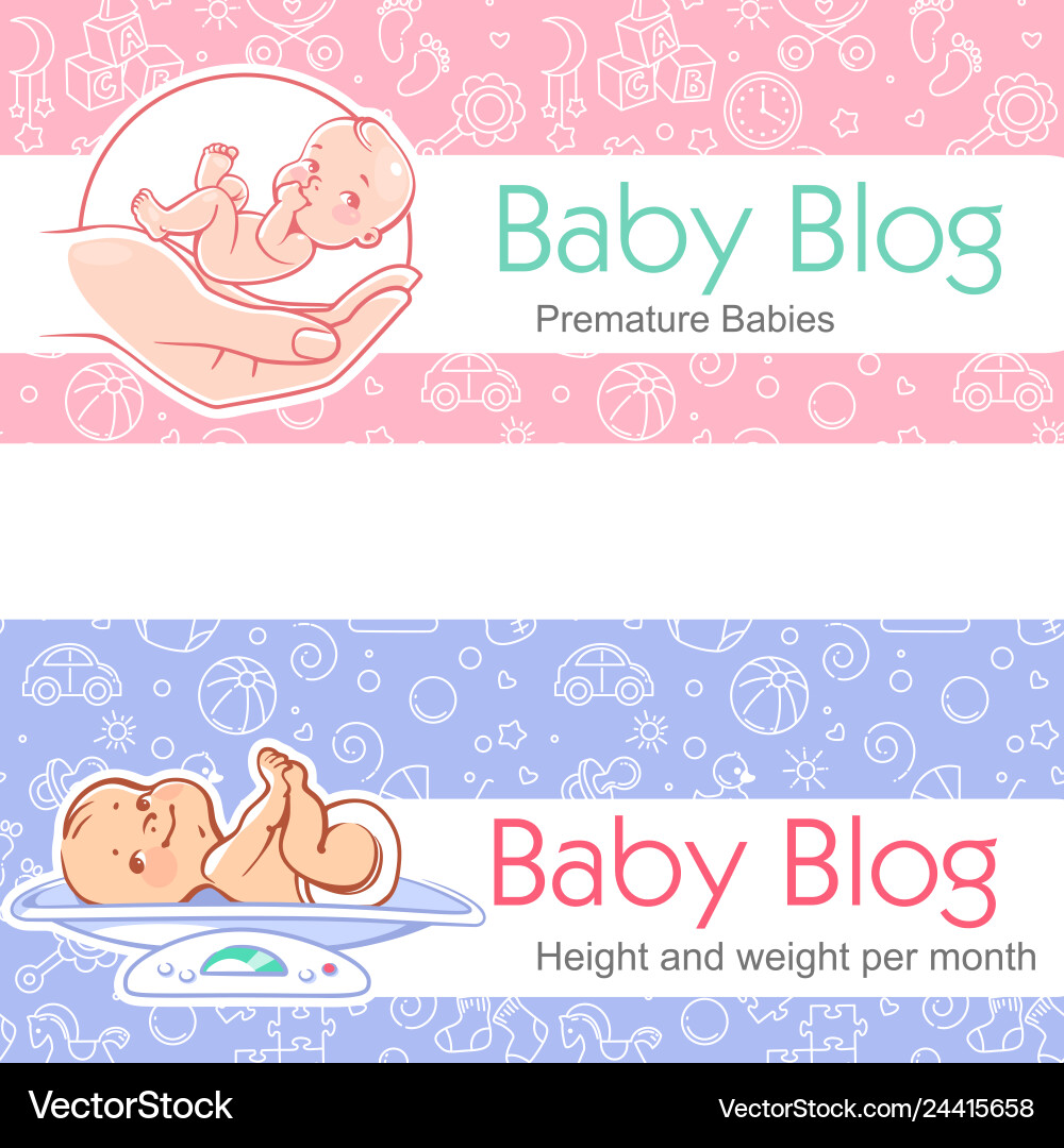 Newborn Baby Scales Royalty Free Vector Image - VectorStock