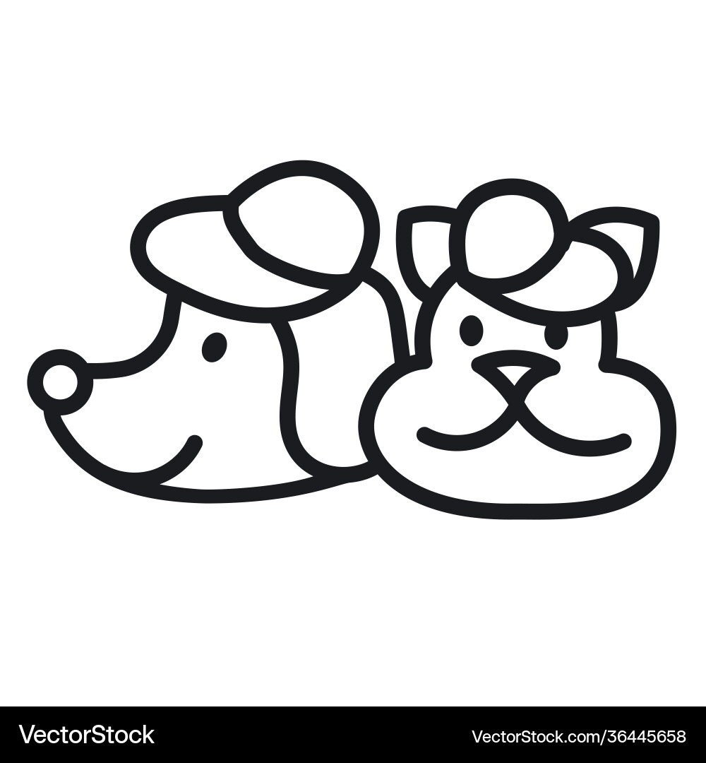 Pets logo Royalty Free Vector Image - VectorStock